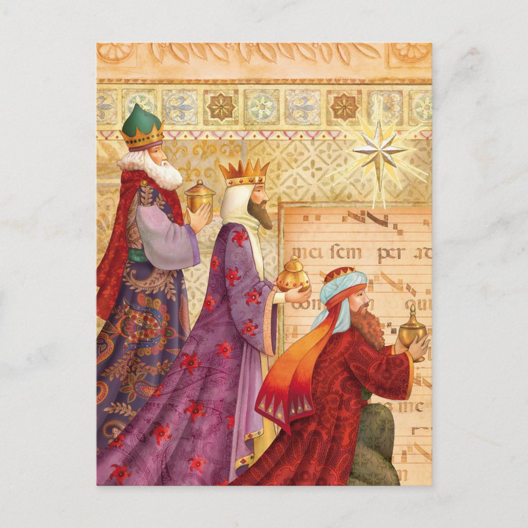 The Three kings Postcard | Zazzle