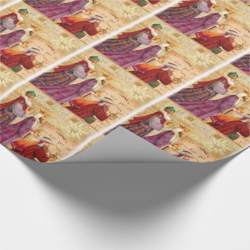 The Three kings Wrapping Paper | Zazzle