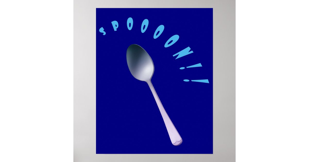 The Tick Spoon Poster | Zazzle