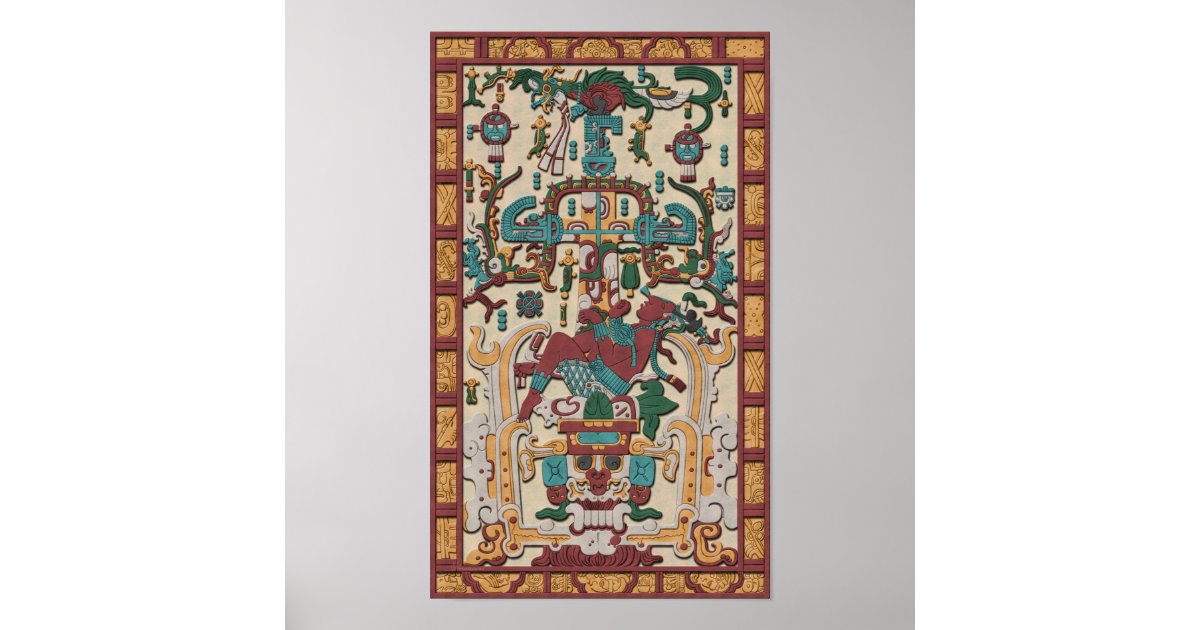 The Tomb of Pacal Poster | Zazzle
