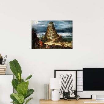 The Tower of Babel Poster | Zazzle