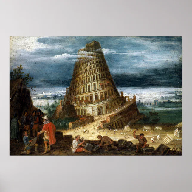 The Tower of Babel Poster | Zazzle