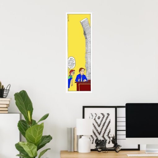 The Towering Stack Poster | Zazzle