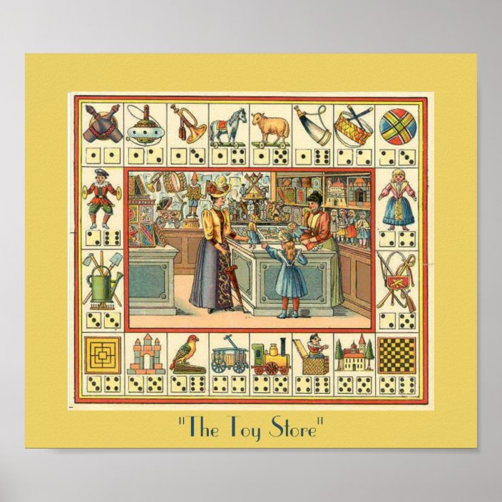 The Toy Store Poster | Zazzle.com