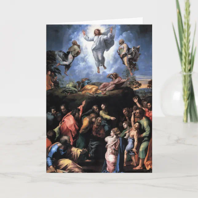 The Transfiguration Fine art Card | Zazzle