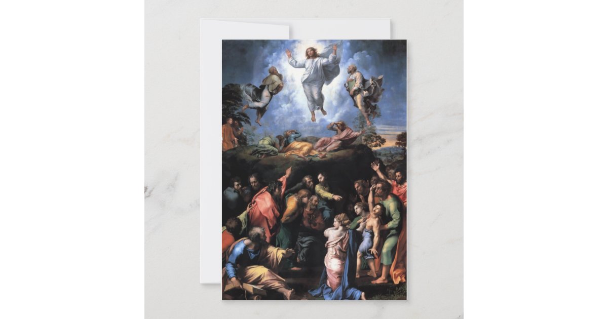 The Transfiguration Fine art Invitation | Zazzle