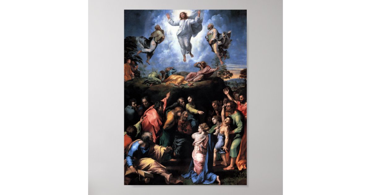 The Transfiguration Fine art Poster | Zazzle
