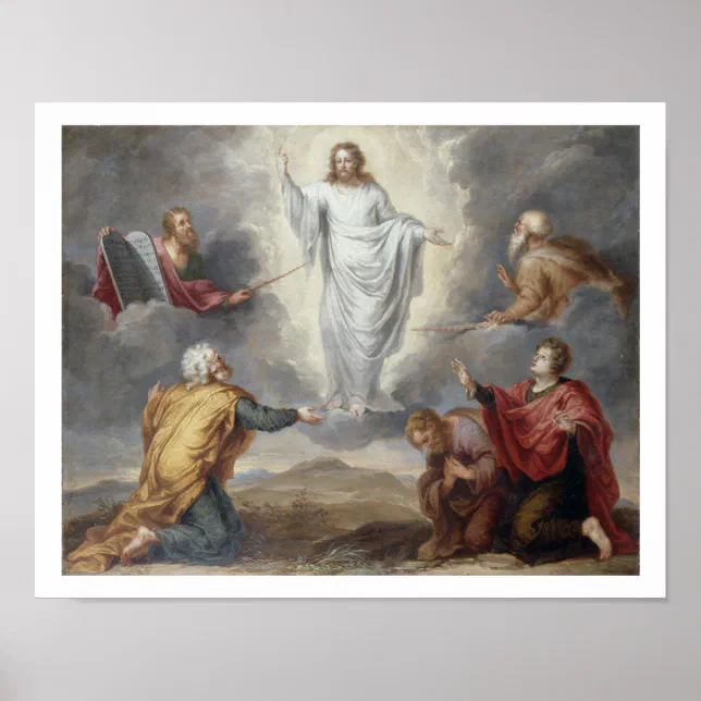 The Transfiguration (oil on copper) Poster | Zazzle