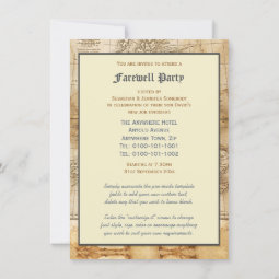 The Traveller Medium Party Invitations | Zazzle