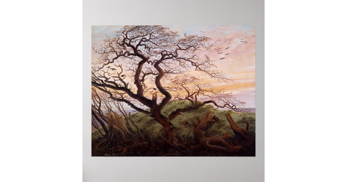 The Tree of Crows, 1822 Poster | Zazzle