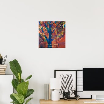 THE TREE OF LIFE, Genesis 2 : 9 Poster | Zazzle