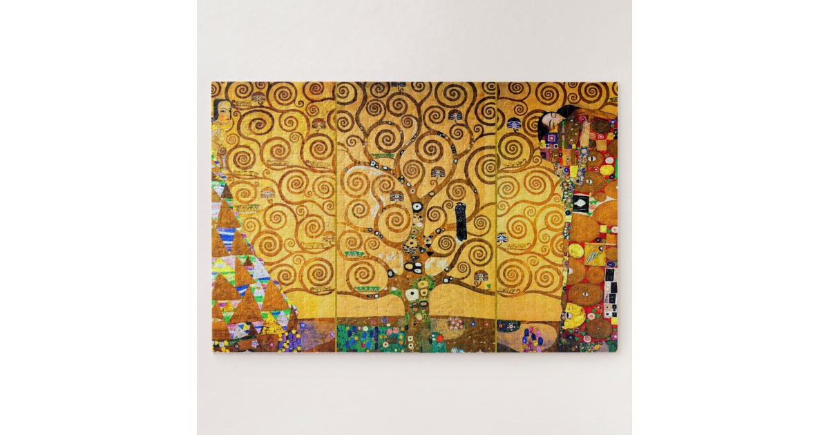 The Tree of Life, Gustav Klimt Jigsaw Puzzle | Zazzle