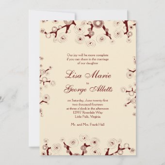 The Tree of Life Wedding Invitation | Zazzle