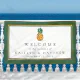 The Tropical Pineapple Wedding Collection Welcome Banner | Zazzle
