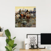 “The Truce” Western Art by Charles M Russell Poster | Zazzle