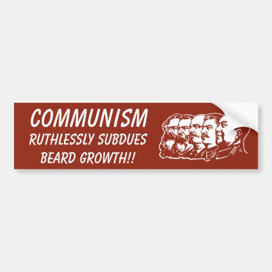 The Truth about Communism Bumper Sticker | Zazzle.com