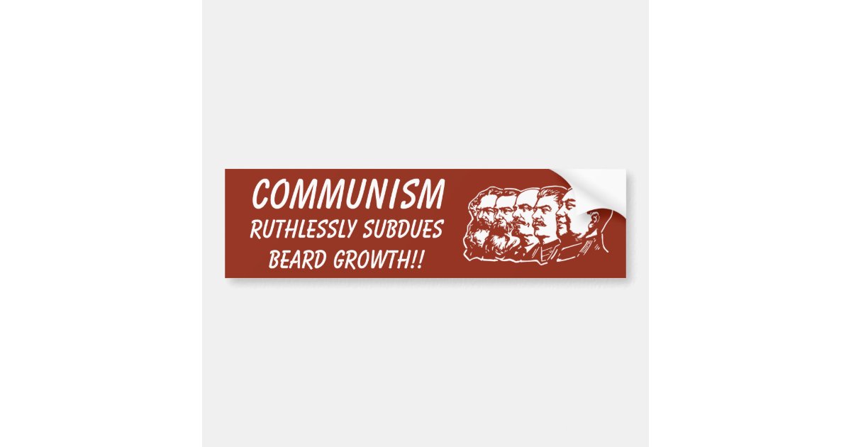 The Truth about Communism Bumper Sticker | Zazzle