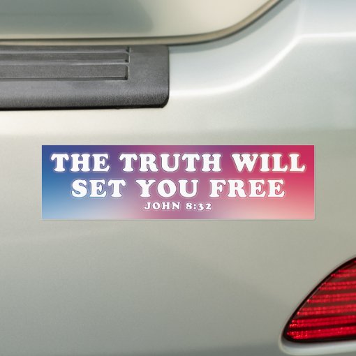 The Truth Bumper Sticker | Zazzle