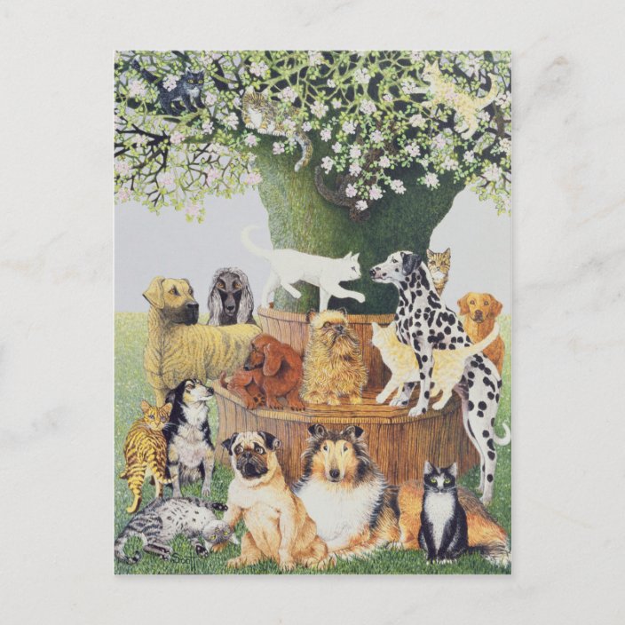 The Trysting tree Postcard | Zazzle.com