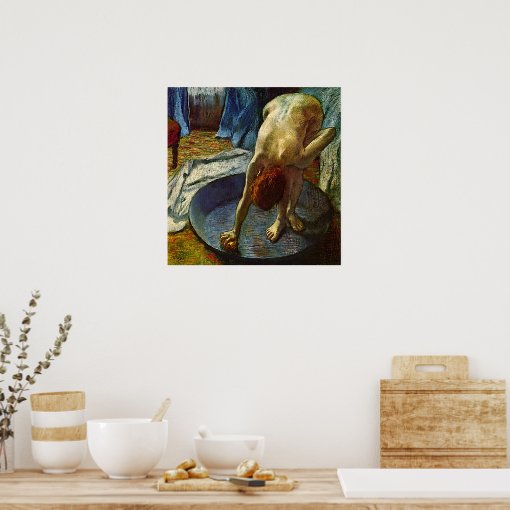 The Tub by Edgar Degas Poster | Zazzle