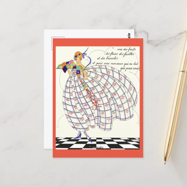 The Twelve Months of the Year: Messidor Postcard | Zazzle