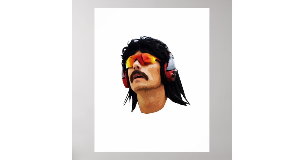 The Two Time Dr Disrespect Poster | Zazzle