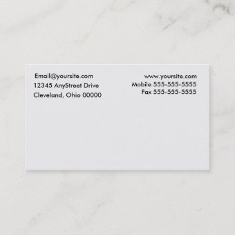 The Typewriter Business Card | Zazzle