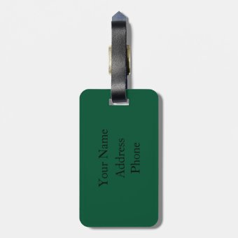 The U Miami Luggage Tag | Zazzle