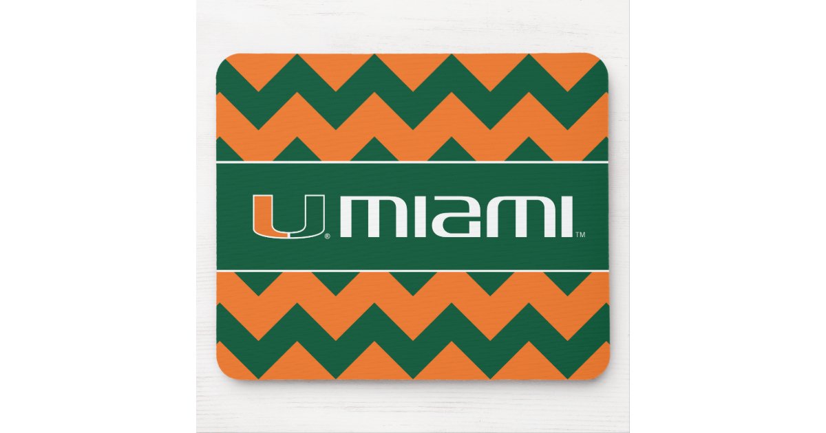 The U Miami Mouse Pad | Zazzle