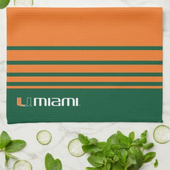The U Miami Towel | Zazzle