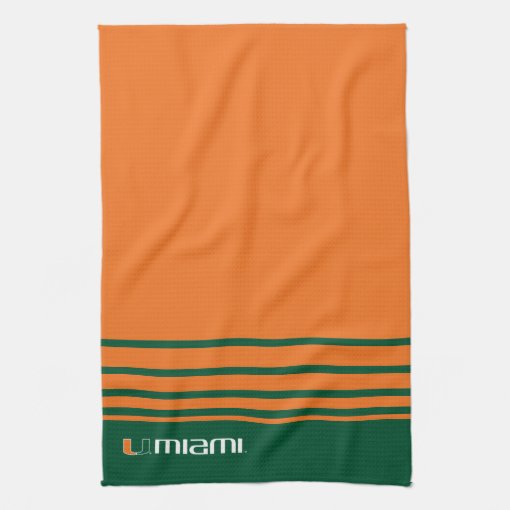 The U Miami Towel | Zazzle