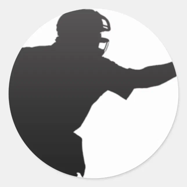 The Umpire Classic Round Sticker | Zazzle