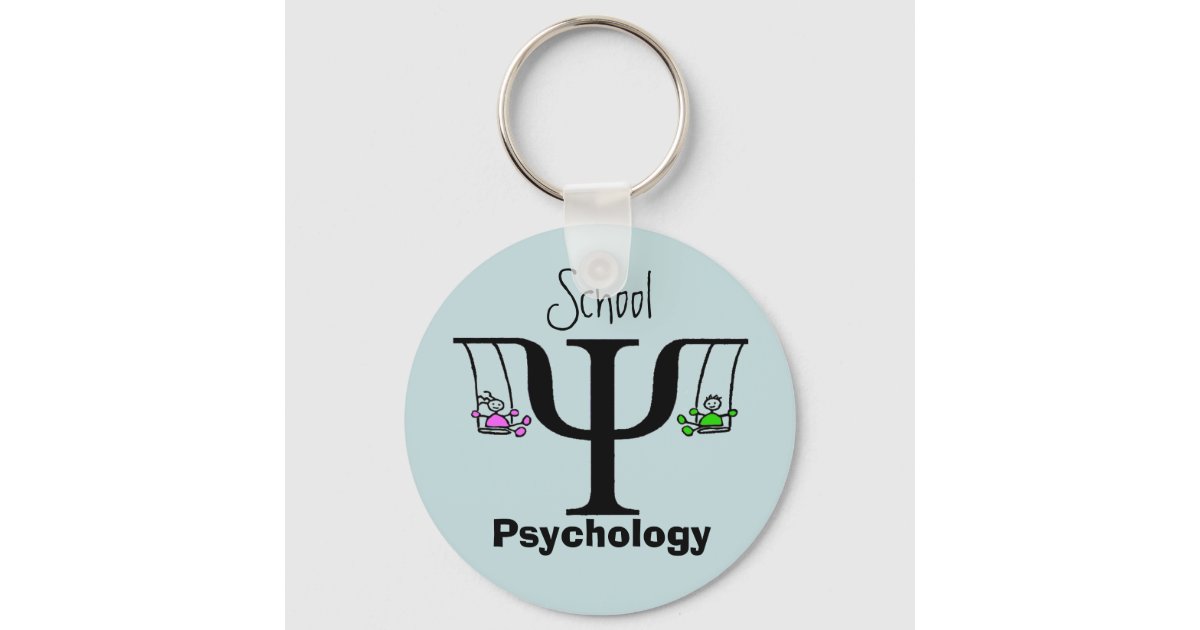 The Unique School Psychology Key Chain | Zazzle