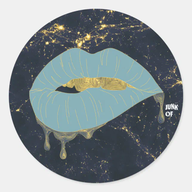 The Universal Sign Classic Round Sticker | Zazzle