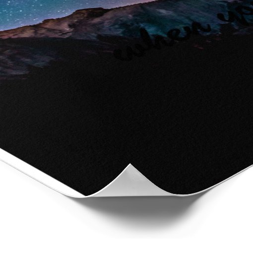 "The Universe Conspires to Help You Achive" Poster | Zazzle