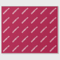 The University of Alabama Crimson Tide Wrapping Paper | Zazzle