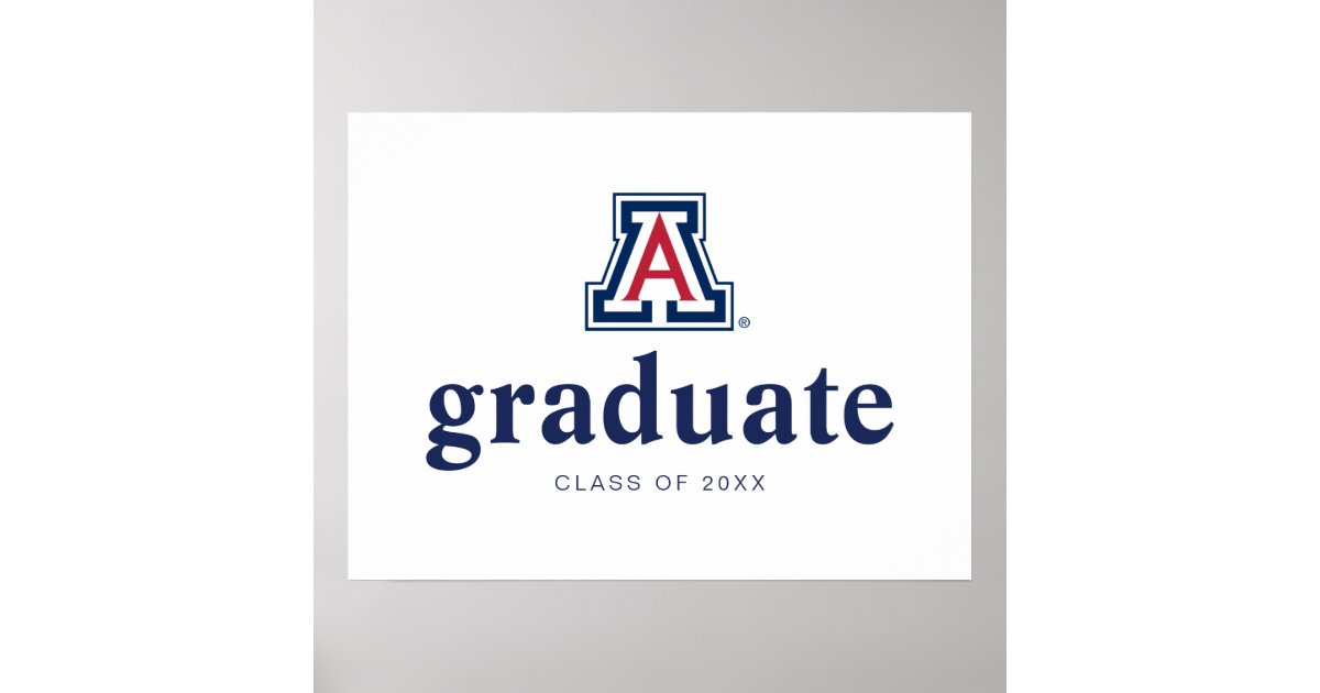 The University of Arizona Graduation Poster | Zazzle