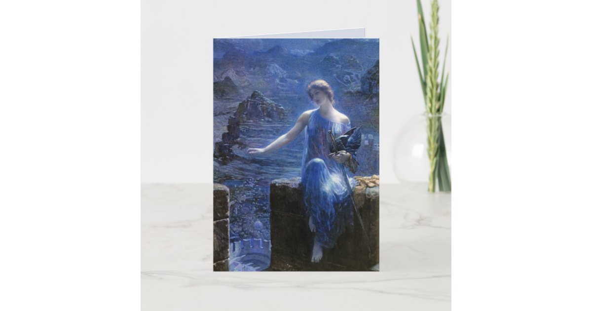 The Valkyries Vigil Card | Zazzle