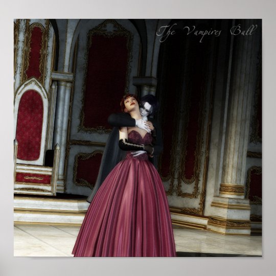 The Vampires Ball Poster | Zazzle.com