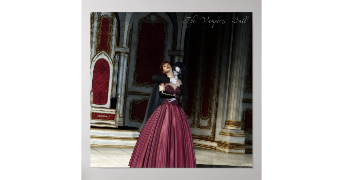 The Vampires Ball Poster | Zazzle