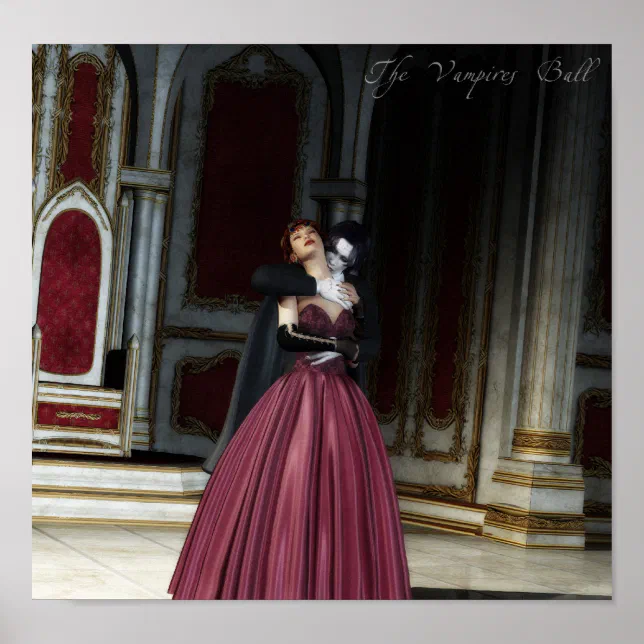 The Vampires Ball Poster | Zazzle