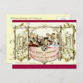 The Very First Christmas Card (1843) | Zazzle
