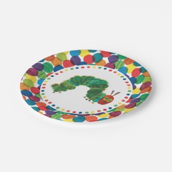 The Very Hungry Caterpillar Birthday Paper Plates | Zazzle