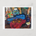The Violin Case Suzanne Valadon Postcard | Zazzle