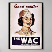 The Wac Womens Army Corps Poster | Zazzle