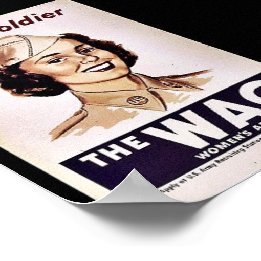 The Wac Womens Army Corps Poster | Zazzle