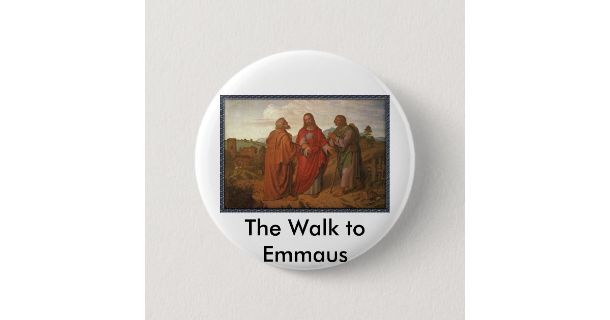 The Walk to Emmaus Pin Button | Zazzle