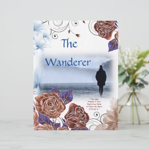 The Wanderer Personalized Paper | Zazzle