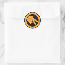 The Wave Classic Round Sticker | Zazzle