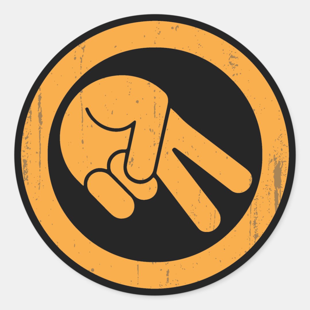 The Wave Classic Round Sticker | Zazzle